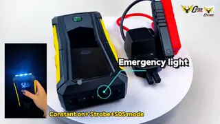 powerful 1200a peak current jump starter with multi-output ports and fast type-c charging