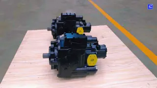 hpv90 big displacement swash plate piston pumps for drilling machines