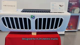 versatile pure electric refrigeration unit for new energy light trucks variable frequency -25c- 30c