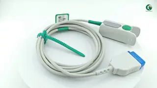 compatible ge 11 pin  direct spo2 sensor adult finger clip 2.8m