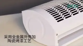 indoor electric over door air curtain ceiling mounted 220v 50hz 9--11 m/s