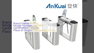 max passage width 550mm tripod turnstile gate sus304 rs485 communication interface