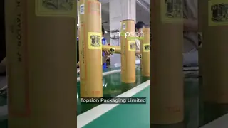 competitive prices paper cylinder wine bottle tube packaging box round wine gift box with metal lid