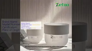 pp cosmetic cream jars 75ml / 200ml plastic container for cream