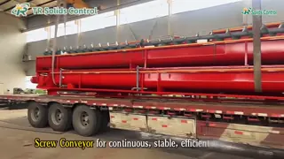 durable screw conveyors for drilling waste management solutions handling of industrial materials
