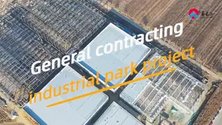 low carbon steel structure buildings , large span steel structure warehouse