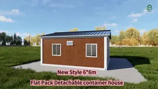 sturdy triangular roof container house expandable fast assembly  for mobile shop office