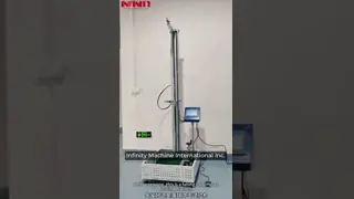 2m drop height drop ball impact tester machine  speed 3-20 min / turn jis standard