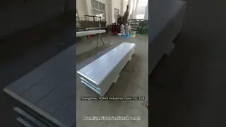 ≥30,000 times torsion spring noise reduction industrial door for inland container depots (icd)