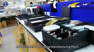 odm robot vibratory feeding pick and place vision system flexible