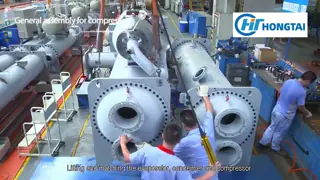 50hz 60hz air cooled modular chiller 60kw to 250kw r410a portable air chiller