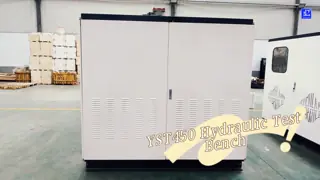 yst380 hydraulic motor test bench compact structure for rotary drill