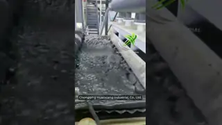 industrial environmental protection equipment automatic belt press machine for sludge dewatering