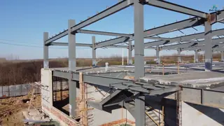 prefabricated steel frame buildings for large space workshops