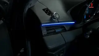 toyota 2014–2022 vios yaris l vehicle specific ambient led interior light seven piece upgrade kit