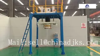 granular jumbo bag filling machine 50bags/h 6.5kw automatic filling