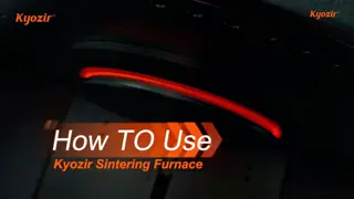 dental zirconia sintering furnace 1850 heating rod type for cad cam