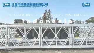 long life durable prefabricated pedestrian bridges galvanized bailey bridge