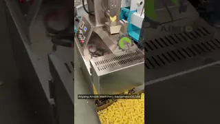 model 50 new hot-selling stainless steel puffed food production machine