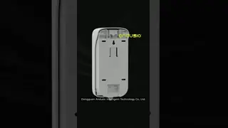 refillable 1000ml wall mounted manual soap dispenser for bathroom and kitchen