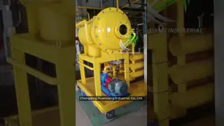 vacuum oil purifying machine sealing oil purification machine with increased resistivity