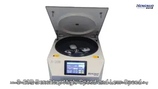 versatile refrigerated benchtop centrifuge 20000rpm cold centrifuge machine 4x250ml rotor -20°c