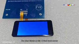 1.9 inch ips tft lcd display 600 cd/m2 170x320 spi tft touch screen for industrial applications