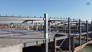 heavy industry steel structure workshop prefabricated building