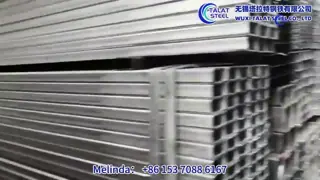 cold formed welded structural hollow section tube square and rectangular tube