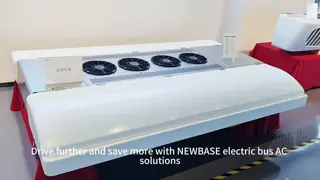ip67 rated electric bus air conditioner with 20kw cooling capacity and roof top mounted design