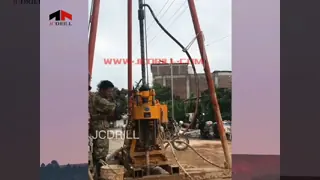 energy efficient 22hp 400mm soil investigation drilling rig portable