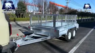 10*5 trailer dimensions 4720 2050 1480mm tandem axle supporting atm 2000kg designed for trailer