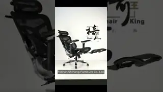factory new ergonomic office chair luxury design aluminium back support manager chair