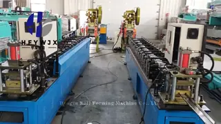 high precision plc controlled roller shutter door roll forming machine 15–16m/min
