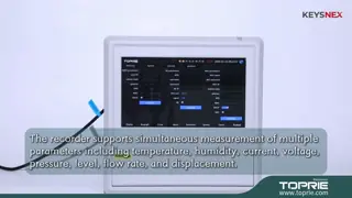 temperature pressure voltage current paperless recorder high speed smart data acquisition unit data