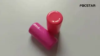 customized 5ml empty lipstick containers screen printed pink lipstick bottle