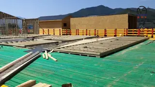 assembled floating water platform custom water activity deck