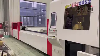water cooling fiber laser tube cutting machine incorporating repeat position accuracy ± 0.03mm optim