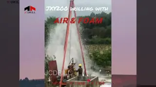 diamond rock mini water well drilling machine 200m in borehole