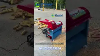 steel corn thresher with blower durable maize sheller cleaning machine