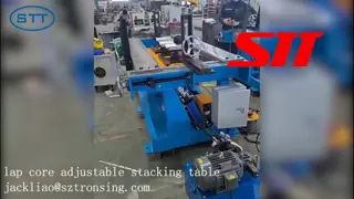 hydraulic driving transformer amorphous core stacking table assembly platform