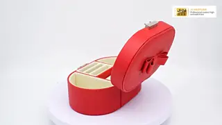 embossed jewelry presentation box multi functional jewelry display box durable
