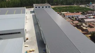 prefab steel structure building workshop warehouse industrial design