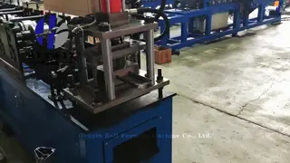 high speed 15-16m/min roller shutter roll forming machine plc control system