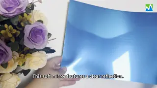 set of 6pcs lightweight pet soft mirror recyclable non toxic material ideal for industrial applicati