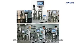 oem / odm fermentation bioreactor 5l glass bioreactor for high density cells and efficient bioproces
