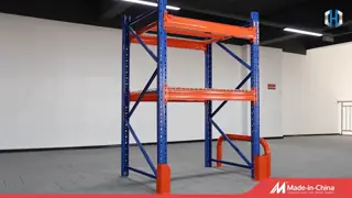 heavy duty adjustable pallet racking system with q235b steel structure and customizable warehouse