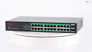 26 port gigabit poe switch with 30w poe per port gigabit uplink sfp ports