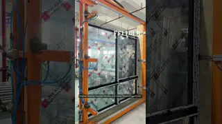australian standard hand crank window with dual-chain manual crank system adjustable opening angles