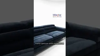 premium modern recliner sofa | quiet motor & heavy duty structure